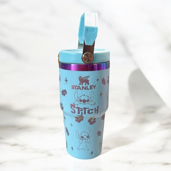 Stanley | Dining | Stanley Light Blue Stitch Tumbler | Poshmark